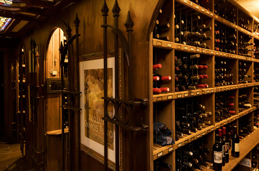 Angus Barn Wine Cellar Premier Private Dining Space